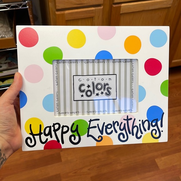 Coton Colors | Accents | Last One Coton Colors Wooden Photo Frame Happy ...